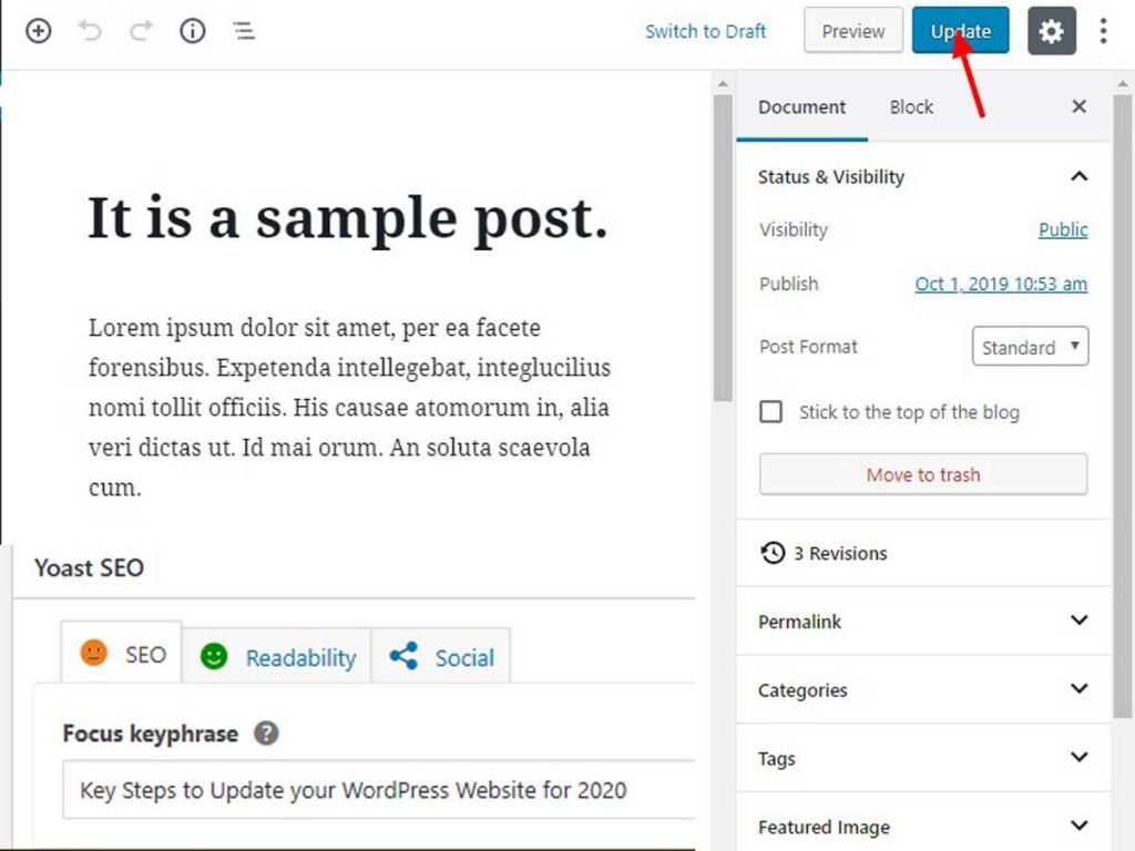 Key steps to Update your WordPress website for this new year